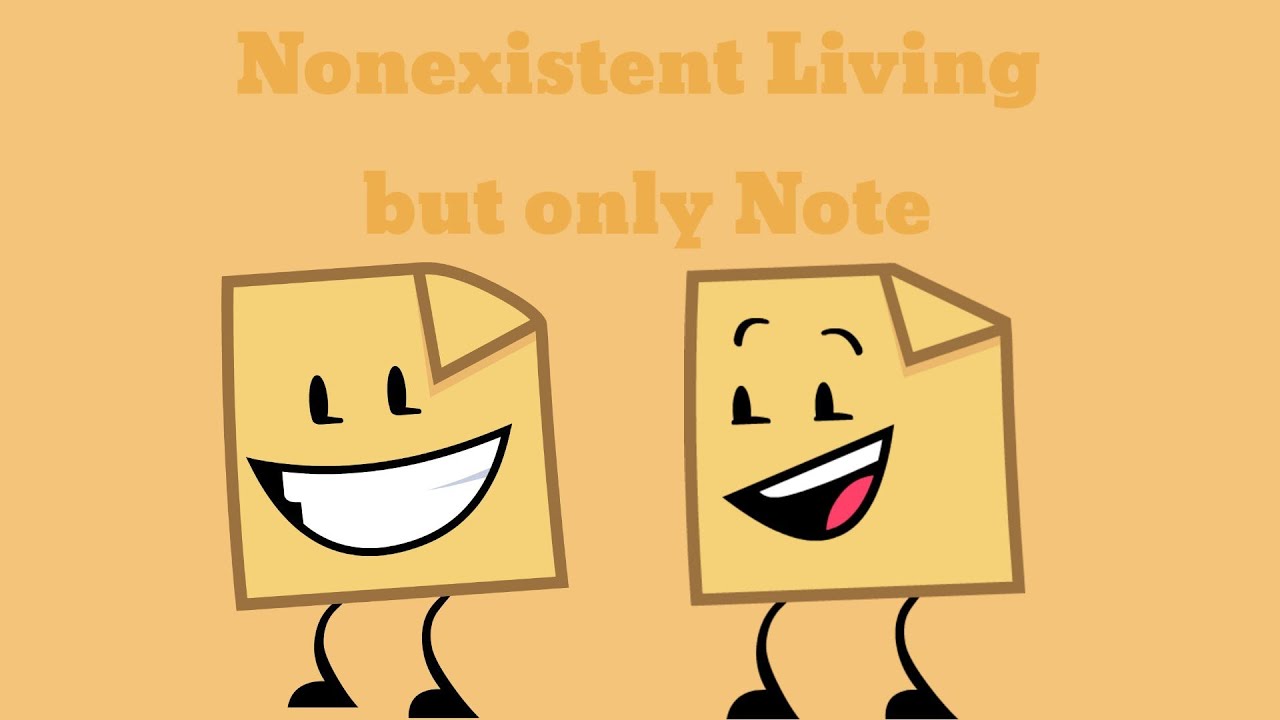 Nonexistent Living but it's just Note (Full)