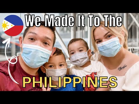 FLYING TO THE PHILIPPINES FOR THE FIRST TIME IN 4 YEARS | ARRIVING IN MANILA | PHILIPPINES VLOG