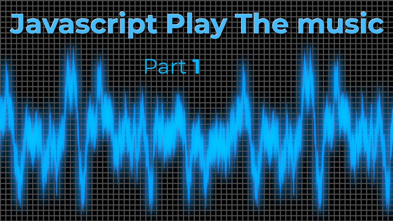 Html, css, Javascript Java sound player Part 1.