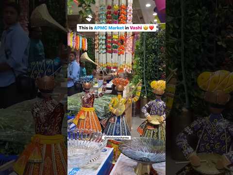 Exploring APMC Market, Vashi in Navi Mumbai ✨ #vashi #apmcmarket #navimumbai
