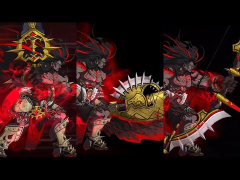 【FGO】Grand Berserker Heracles Ichor All Battle Animation: Sword, Axe and Bow Mode