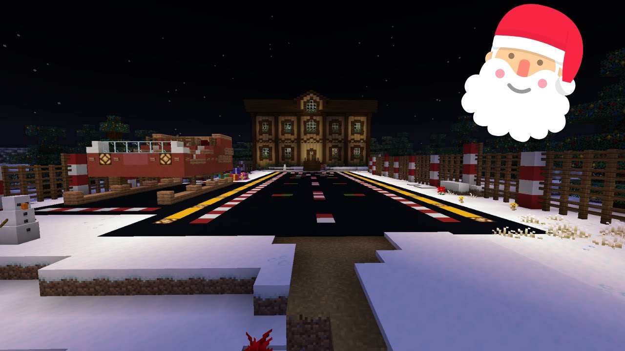 We Must Find SANTA! | A Snowy Christmas | Minecraft Map