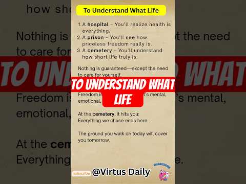 To Understand What Life #SuccessQuotes #millionairevibes