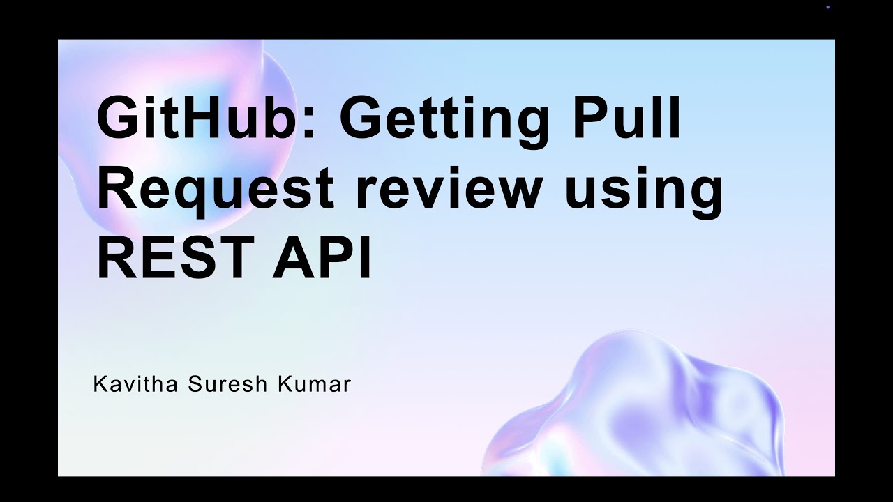 GitHub: Getting Pull Request review using REST API