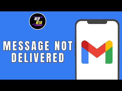 HOW TO FIX MESSAGE NOT DELIVERED GMAIL PROBLEM