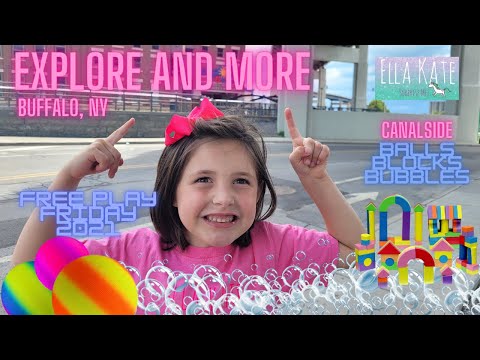 Explore and More Museum Free Play Friday / Buffalo NY / Things to do in Buffalo with Kids