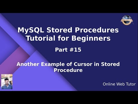 Learn MySQL Stored Procedure Beginners Tutorial 15 Another Example of Cursor in MySQL Stored ...