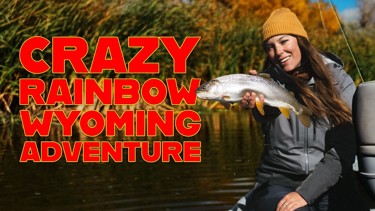 Wyoming Trout with Crazy Rainbow Fly Fishing