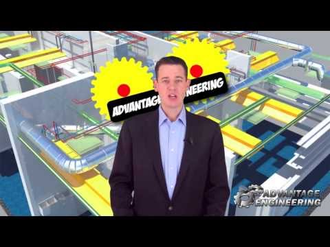 Advantage Engineering,PLLC Technical Drawing, MEP Coordination Drawings, 3D BIM Models, HVAC Design