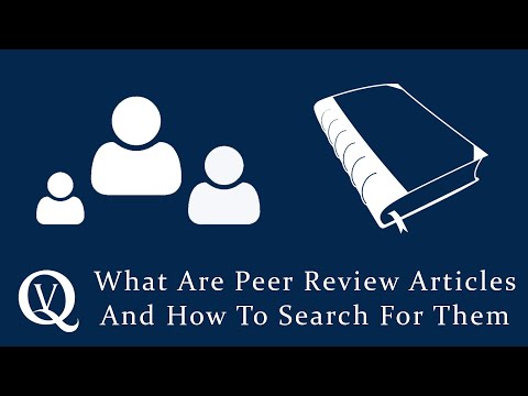 What Are Peer Review Articles And How To Search For Them