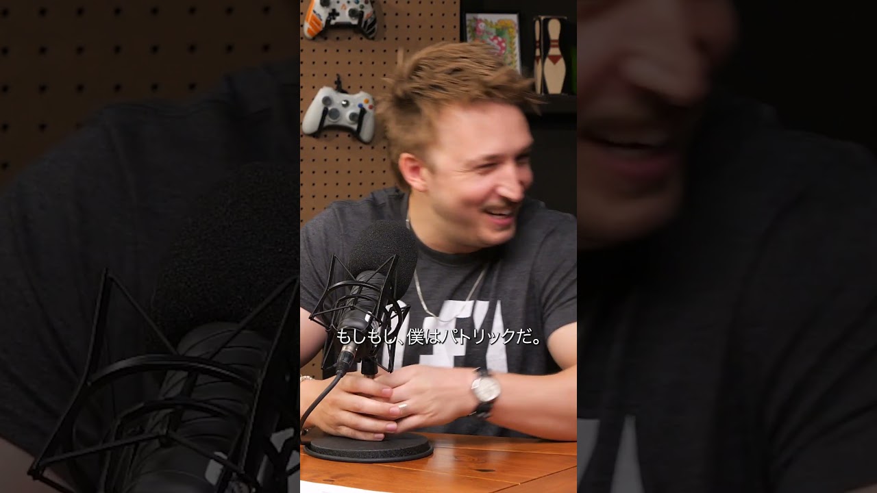 Patrick Star can speak Japanese?