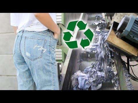 How Old Clothes Can Become New Clothes | Textile Recycling ♻️