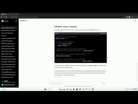 How to understand the variable scope in python