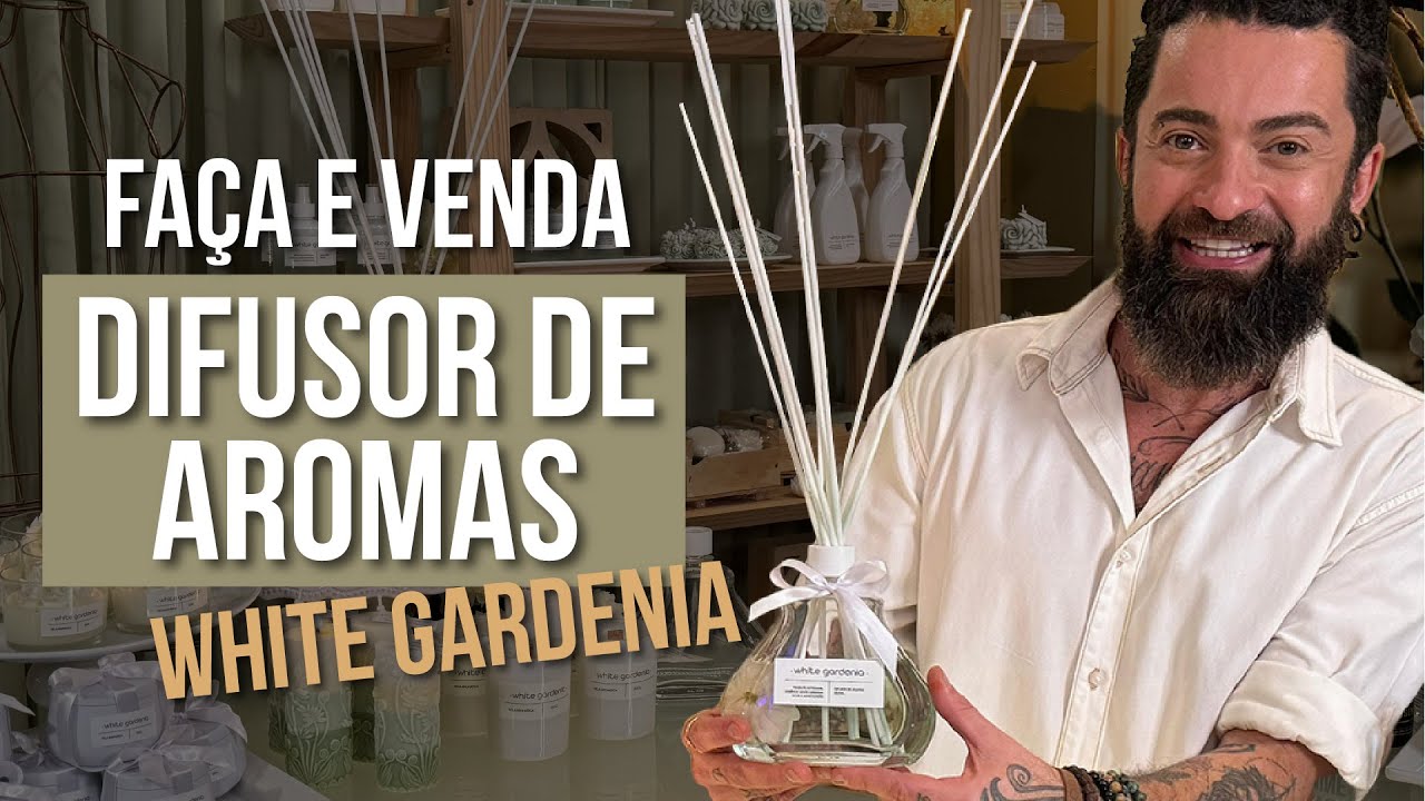 MAKE AND SELL WHITE GARDENIA SCENT DIFFUSER