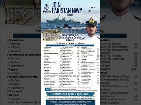 Pakistan navy commission jobs 2024,#jobs2024 #jobs #2024jobs #paknavyjobs #navyjobs