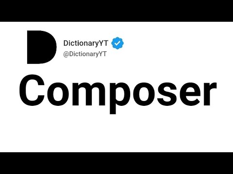 Composer Meaning In Bengali