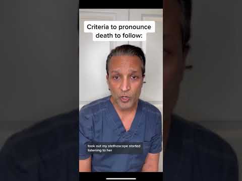 How do you know a Patient really Died- Part 1 #shorts
