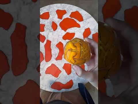 Creando una bola que tenga la forma del panel de una naranja pelada