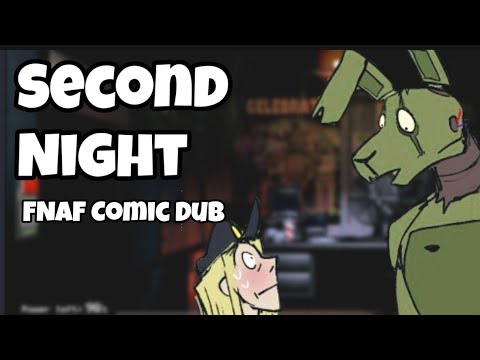 Second Night (Springtrap Comic)|| FNAF Comic Dubs