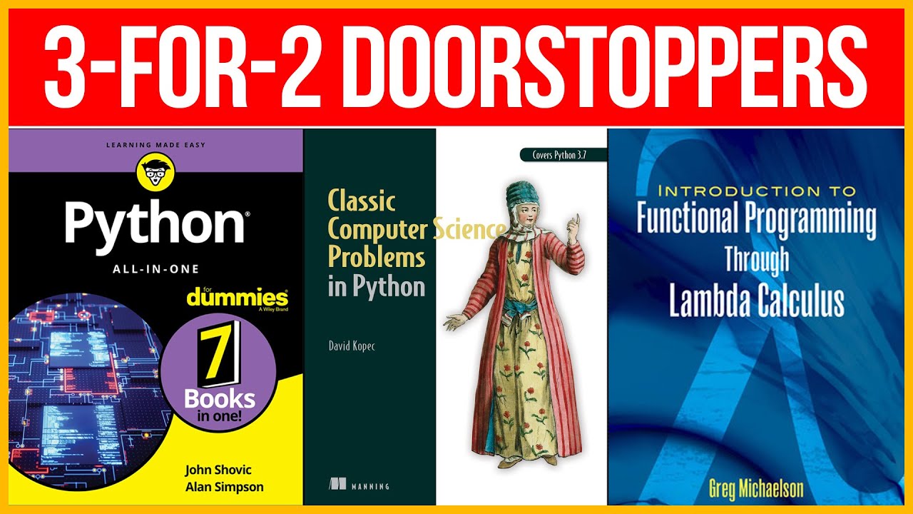 Amazon 3-FOR-2 ASTONISHING Doorstoppers (Programming Books)