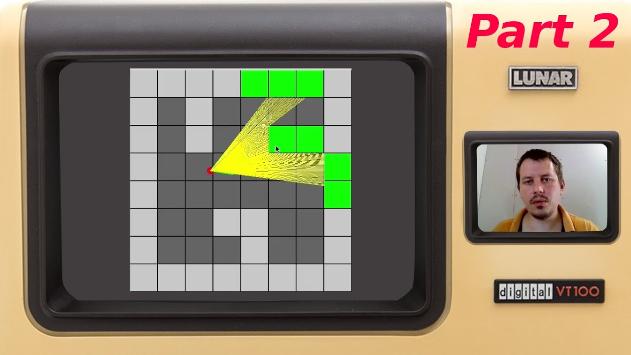 Simple raycasting with python & pygame: implementing raycasting