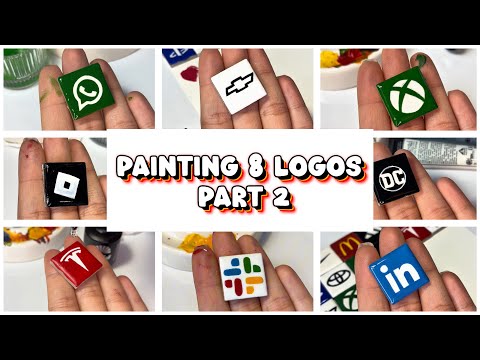 Painting 8 Famous Logos - Part 2