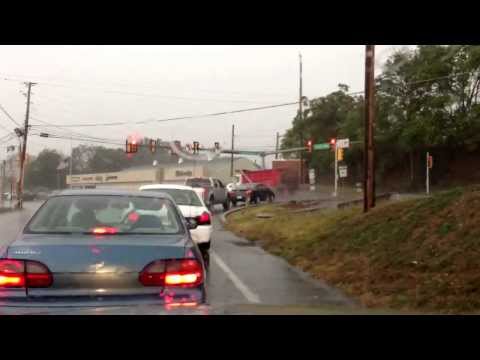 Driving thru the storm in Chambersburg, PA. Part 1 09/12/13