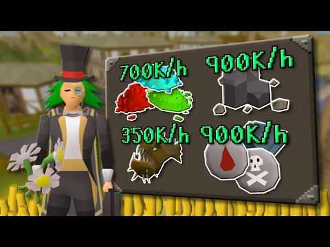 The BEST OSRS AFK Money Makers for Working/Studying