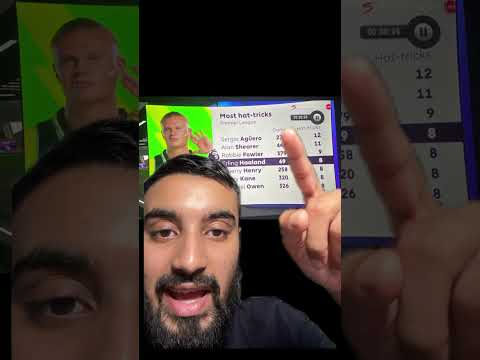 Erling Haaland Breaking All The Premier League records (hattricks) #haaland #erlinghaaland #mancity