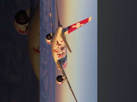 The brand SWISS A350 Livery #a350 #flightsim #aviation
