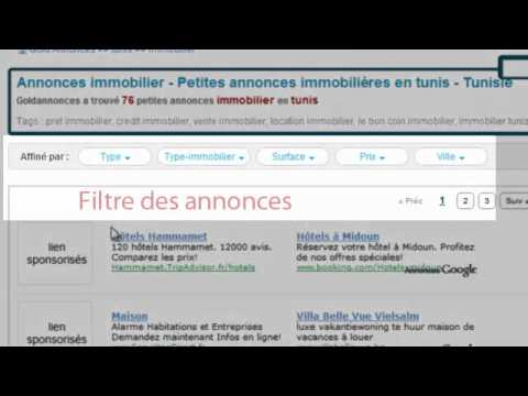 Immobilier La Marsa Tunisie