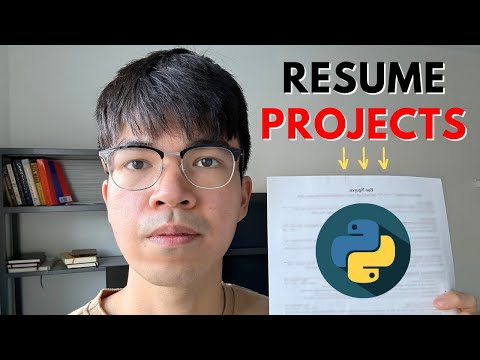 5 IMPRESSIVE Python Resume Projects