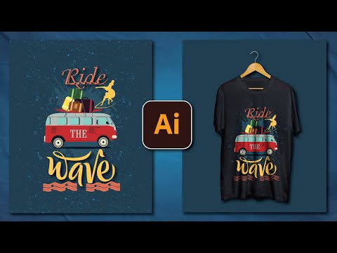 T-Shirt Design Tutorial - Adobe Illustrator | BID IT Lab | #illustrator #tutorial #tshirtdesign