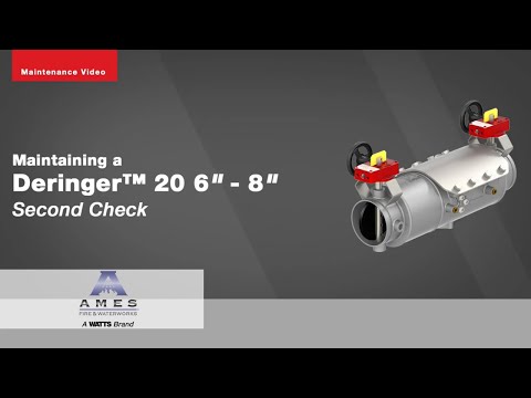 Maintaining a Deringer™ 20 6" – 8" Second Check