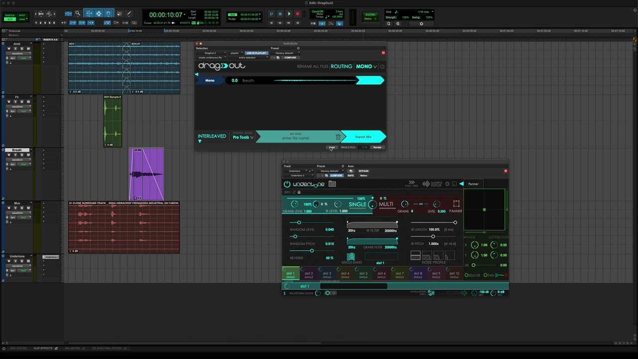 Dragout 2 Tutorial - Load Audio and Export