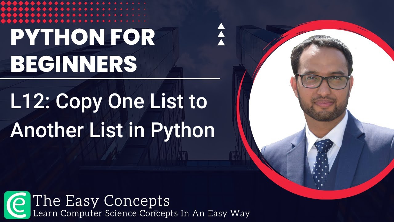 How Do I Copy A List To Another List In Python CrossPointe How Do I Copy A List To Another List In Python CrossPointe