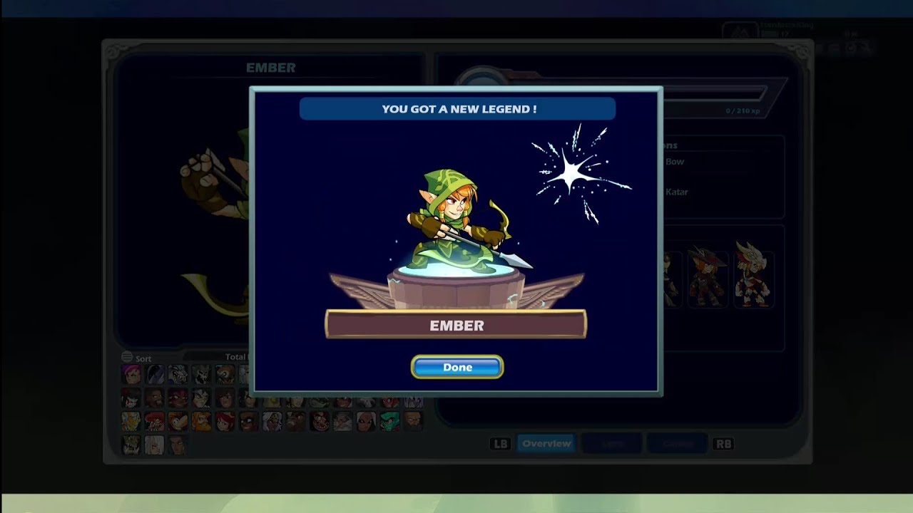 Unlocking Ember - Brawlhalla