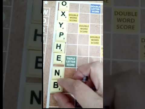 Word in Scrabble that will give you the highest points #youtubeshorts #entertainment #amazing