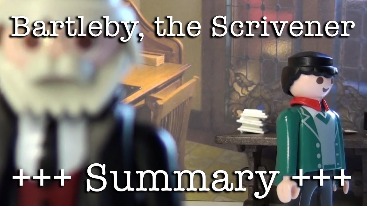 Bartleby the Scrivener to go (Melville in 7 minutes)