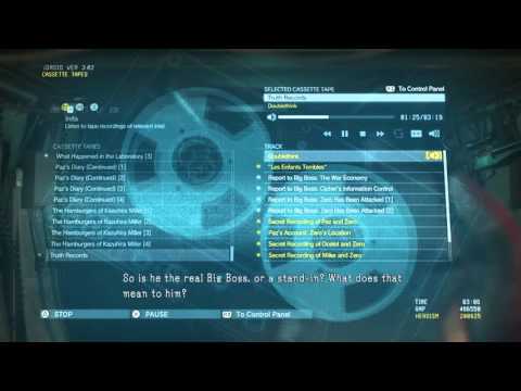 Steam Community :: Video :: metal gear solid 5 cassette tapes Trulth ...