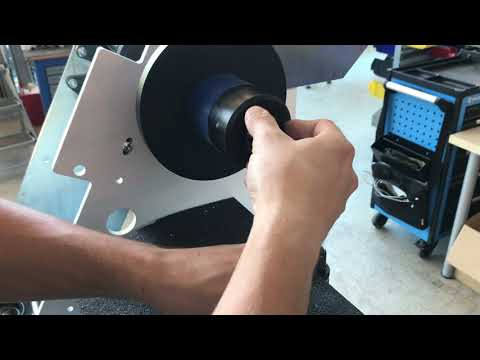 How to mount chuck with media flange at NEPATA UA1650 ADWS and other