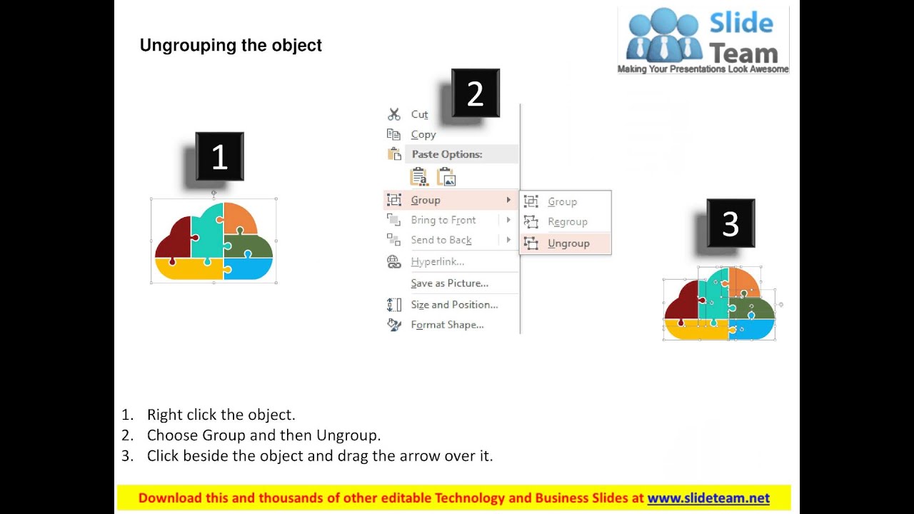 business problem solution idea generation flat powerpoint design