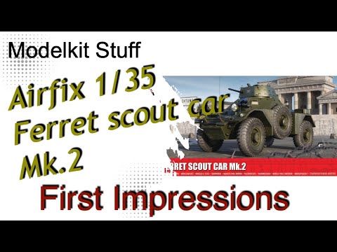 Ferret Scout Car Mk.2, Airfix A1379 (2023)