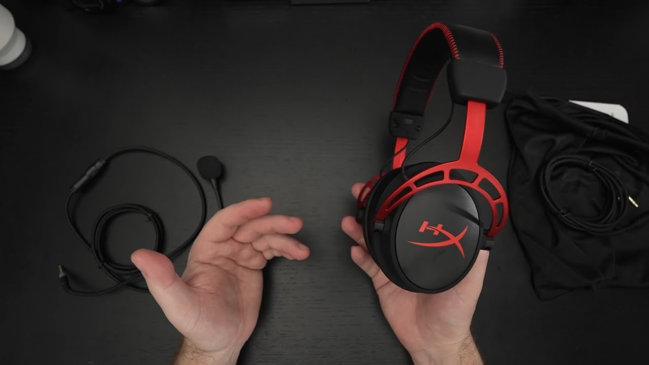 HyperX Cloud Alpha Gaming Headset Unboxing