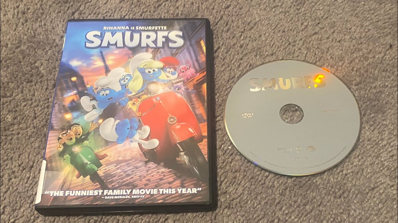 Opening to Smurfs 2025 DVD