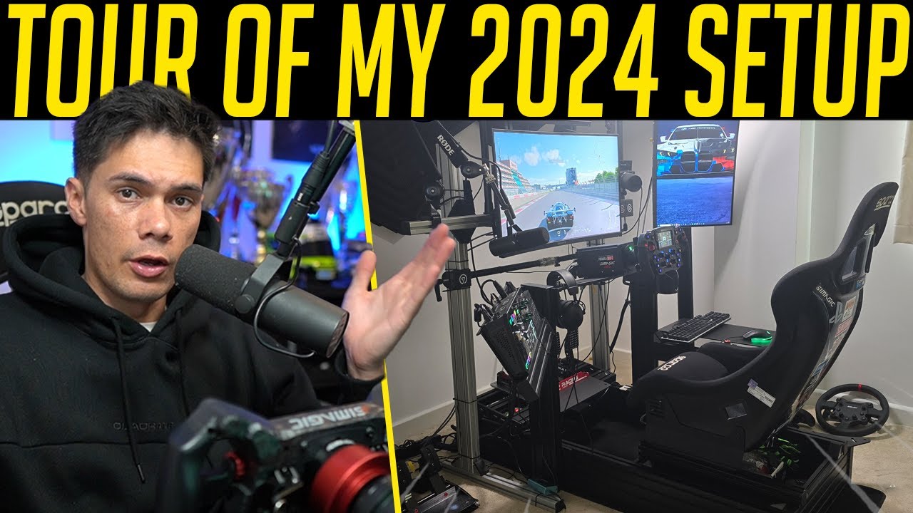My Ridiculous Sim Racing Setup (2024 Setup Tour)