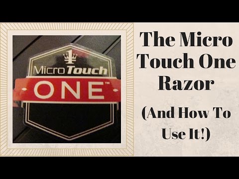 Micro Touch One Razor: Product Review – One Good Dad
