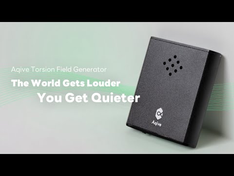 Now on Kickstarter: Aqive- 1st-Ever Torsion Field Generator Invented by Dr. Lee