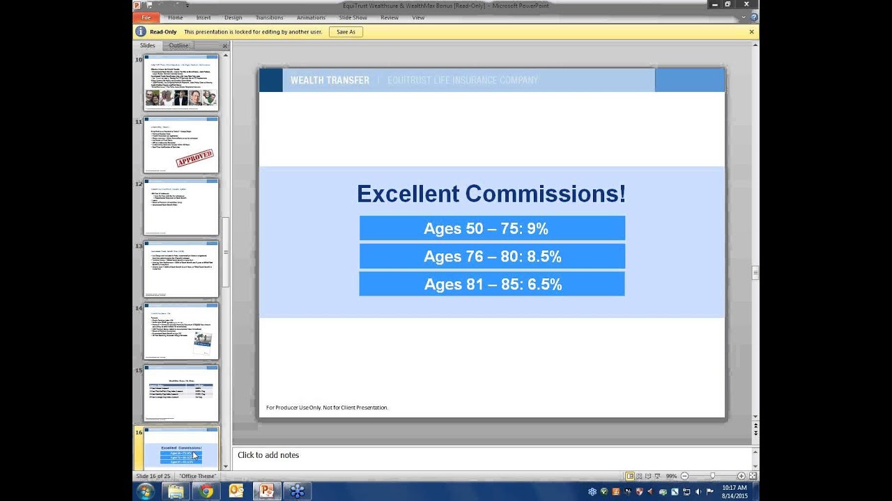 EquiTrust Single Premium Life Training