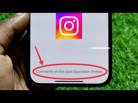Instagram Comments on this post have been limited Problem